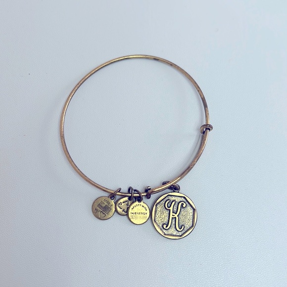 Alex and Ani | Jewelry | Alex Ani K Monogram Bracelet | Poshmark